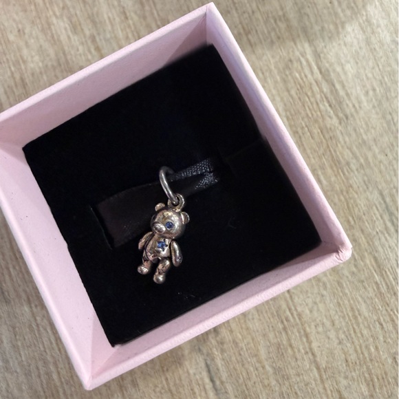 Pandora | Jewelry | Pandora Teddy Bear Dangle Charm New In Box Silver ...